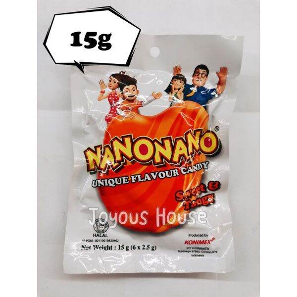NanoNano Candy Sweet & Tangy 15g / 6pcs | Lazada