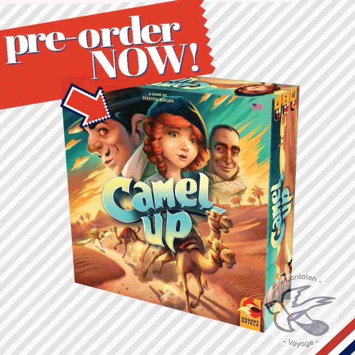 [Pre-Order] Camel Up 2nd Edition English Version [บอร์ดเกม Boardgame ...