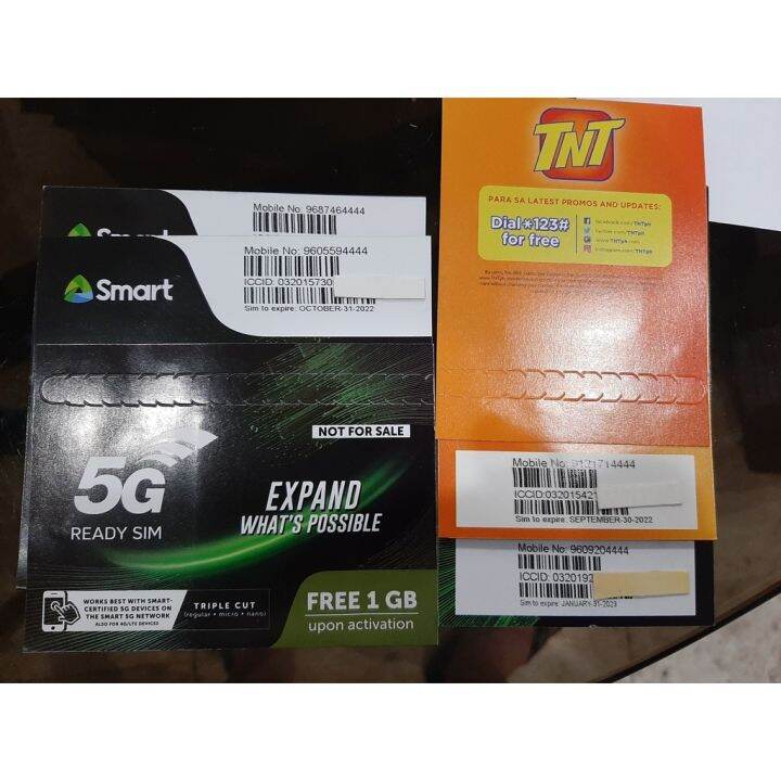 SMART/TNT VANITY NUMBER Ending in 4444 | Lazada PH