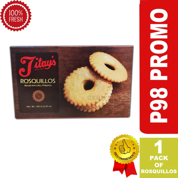Hot Titay's Rosquillos 1 pack 180 g Cebu's Best Delicacies Pasalubong ...