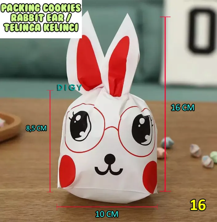 [50 PCS] Packing Cookies Lucu Ukuran S Kemasan Kue Lucu Unik Kantong ...