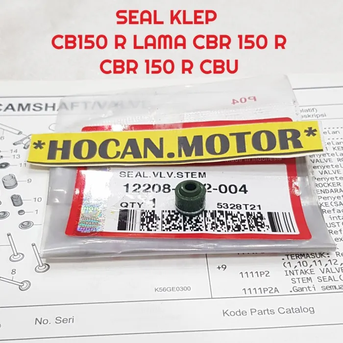 SEAL KLEP SIL VALVE CB 150 LAMA CBR 150 OLD CBU CB FEARING CB 150 LAMA ...