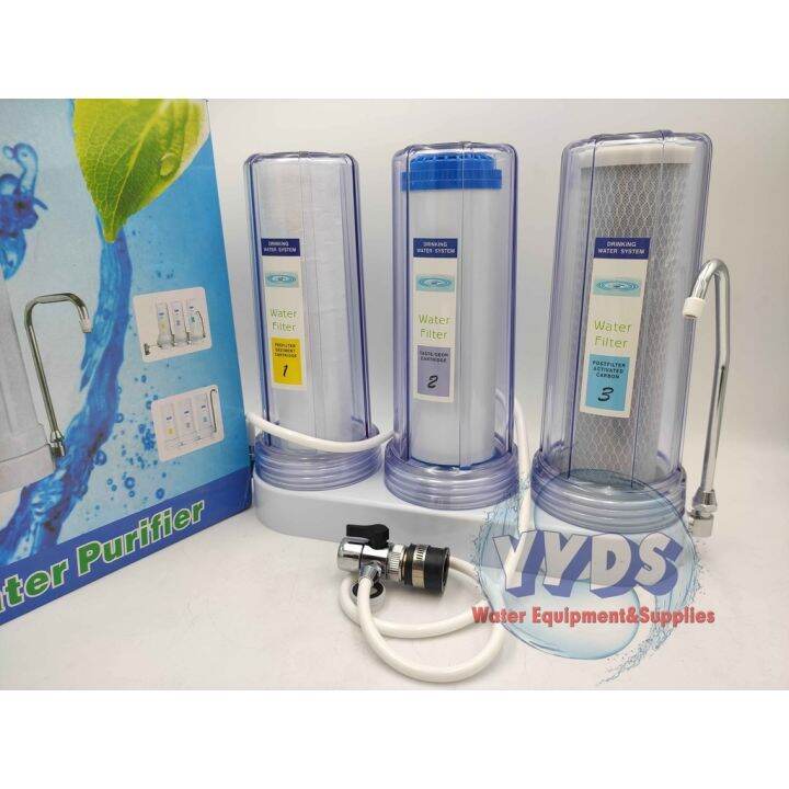 Counter Top 3 Stage Water Purifier | Lazada PH