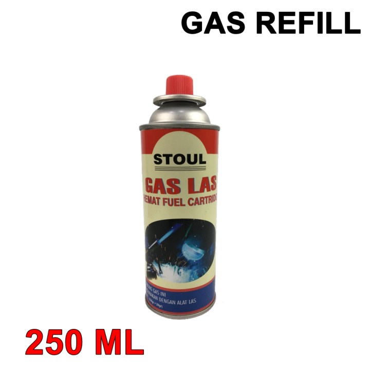 Gas Las STOUL 250ml Tabung Gas Refil Las Fuel Cartridge Portable ...