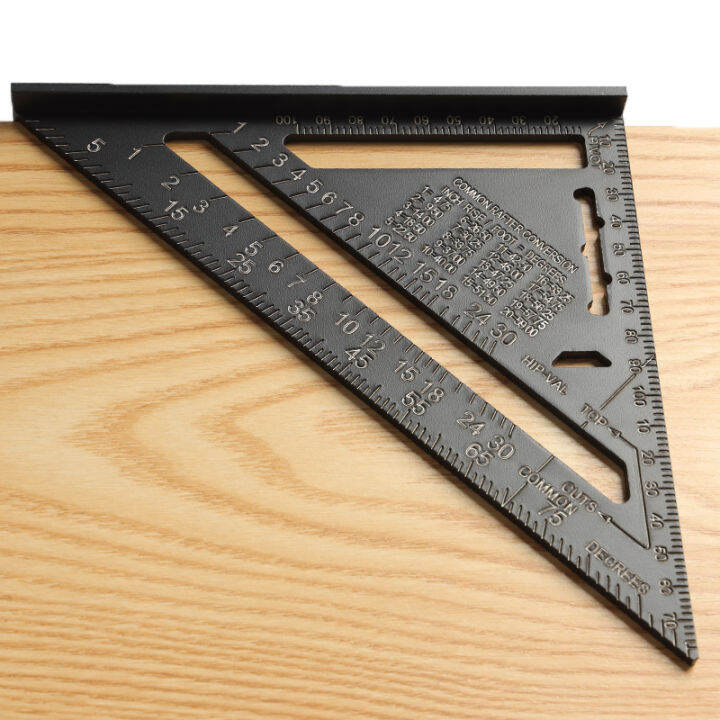 7 inch / 12 inch Triangle Angle Ruler Squares Triangular Measuring ...