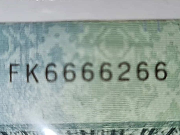 Duit Lama Extremely rare, collectible and valuable Almost Solid Serial ...