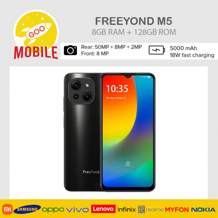 FreeYond M5 (8gb Ram+128gb Rom) 6.52"IPS HD + 90Hz high refresh rate ...