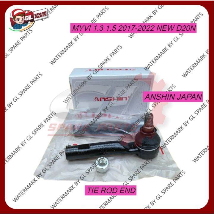 (ANSHIN JAPAN) TIE ROD END (SET) PERODUA MYVI 1.3 1.5 2017-2022 NEW ...