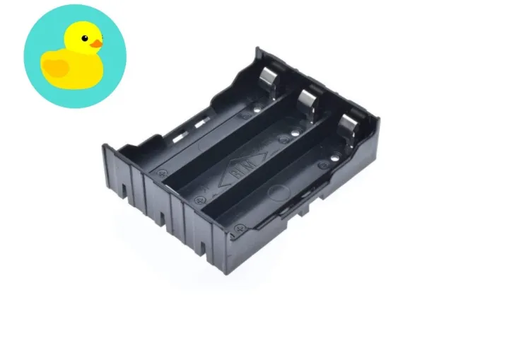 18650 3 Cell 3 Slot Battery Holder With PCB Through Hole Pin | Lazada