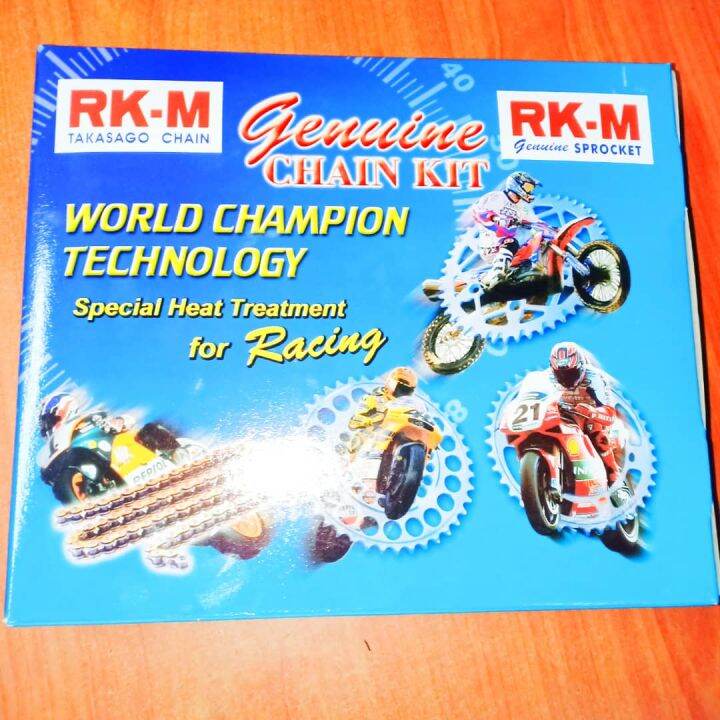 (LCES) RKM SPROCKET SET 428 15t-37t 100% ORIGINAL | Lazada