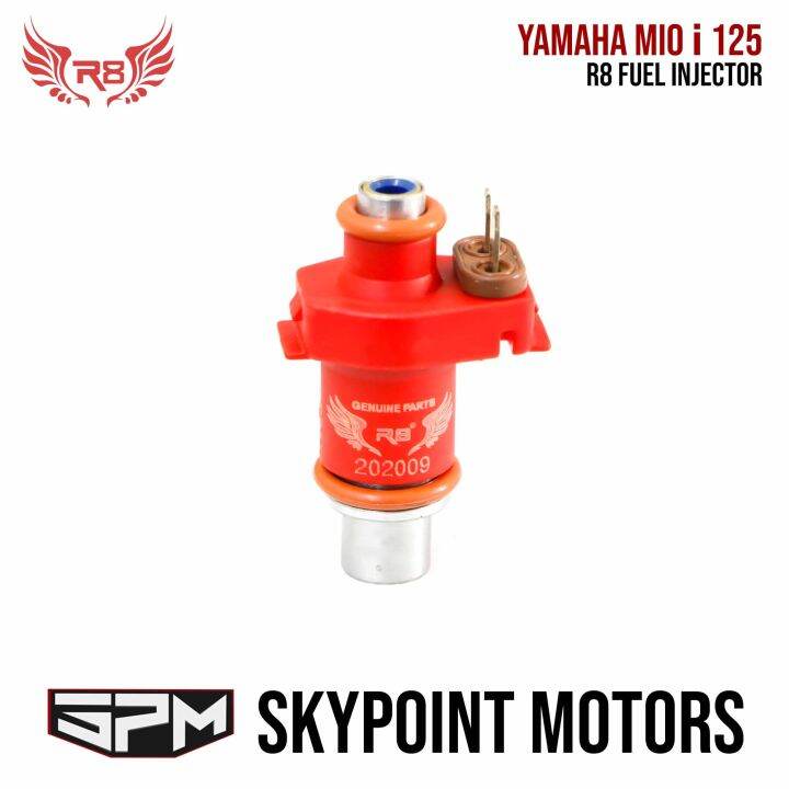 R8 FUEL INJECTOR [4 HOLES] FOR YAMAHA MIO I 125 / MSI 115 / SIGHT 115 ...
