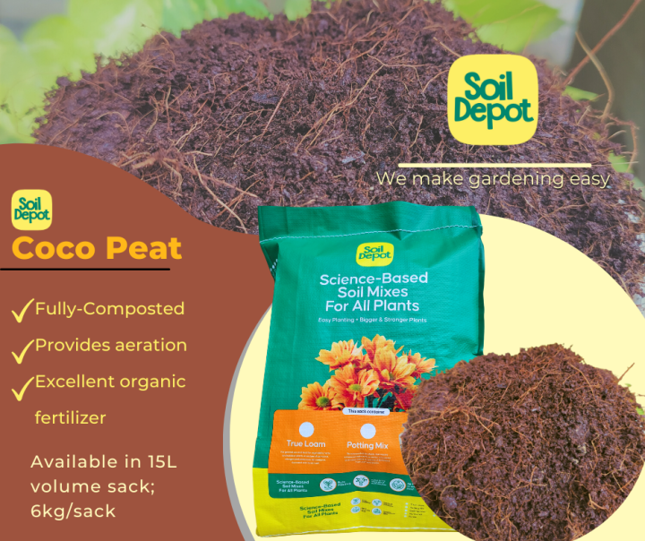 Coco Peat- Soil Depot | Lazada PH
