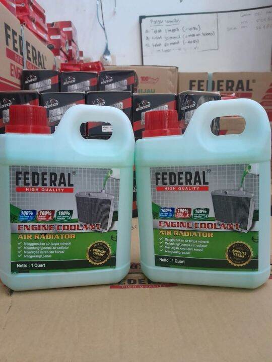 FEDERAL Radiator coolant / CAIRAN RADIATOR 1L | Lazada Indonesia