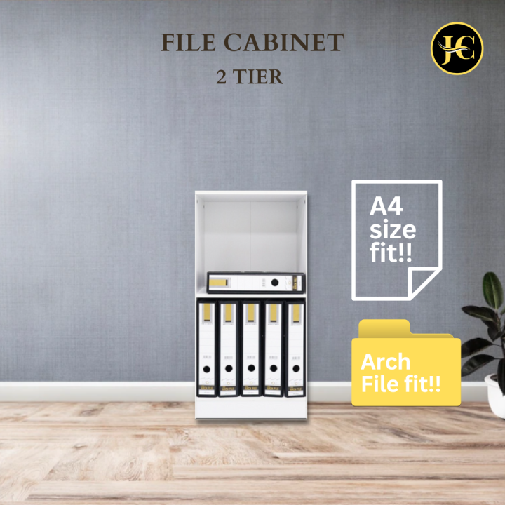 *READY STOCK* Office File Cabinet 2 Tier jc modern/A4 Bookshelf/Rak ...