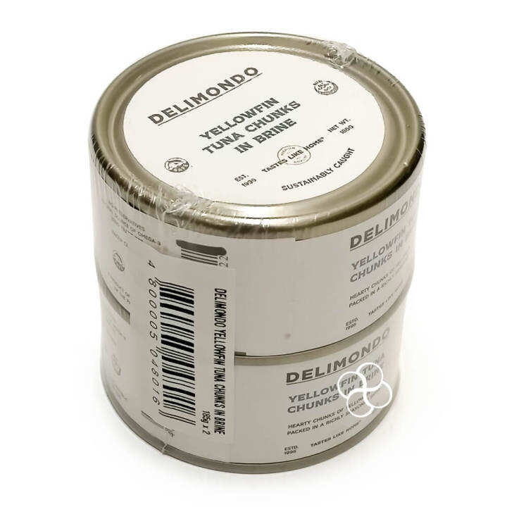 Delimondo Tuna Chunks in Brine 2 x 185g | Lazada PH
