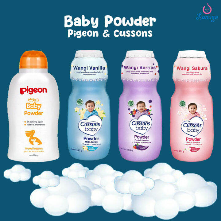 Cussons Baby Powder/Bedak Tabur Bayi/Bedak Bayi Cussons 50gr/100gr ...
