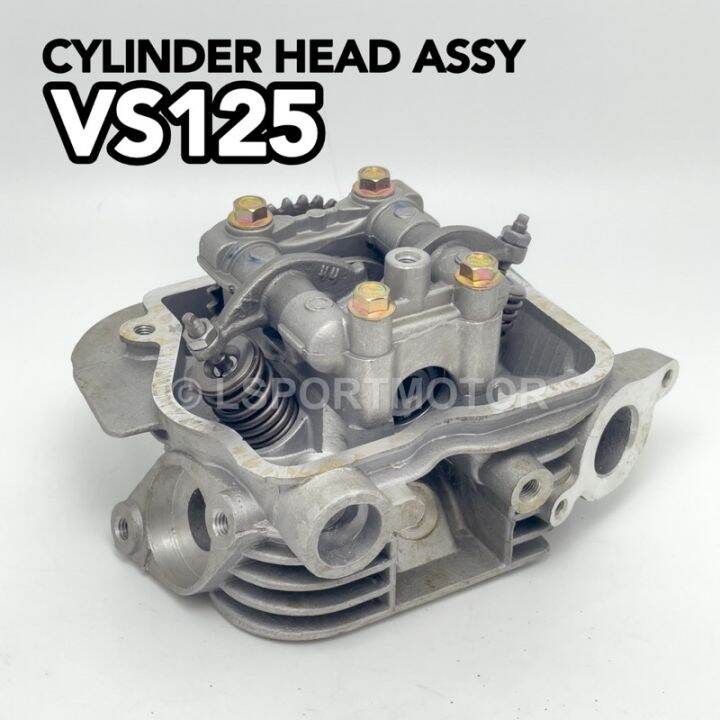 SUZUKI VS125 CYLINDER HEAD ASSY (STANDARD) VS 125 | Lazada