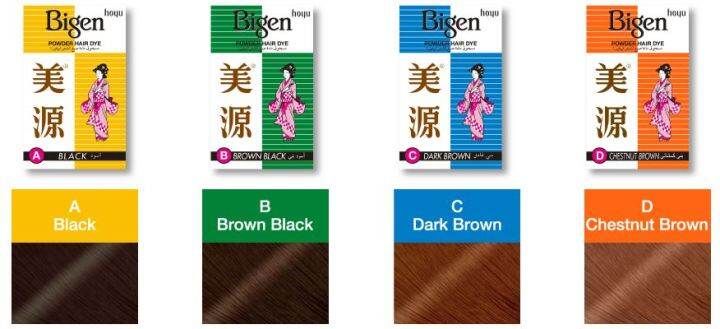 Bigen Hair Color Permanent Powder Hair Dye | Lazada PH