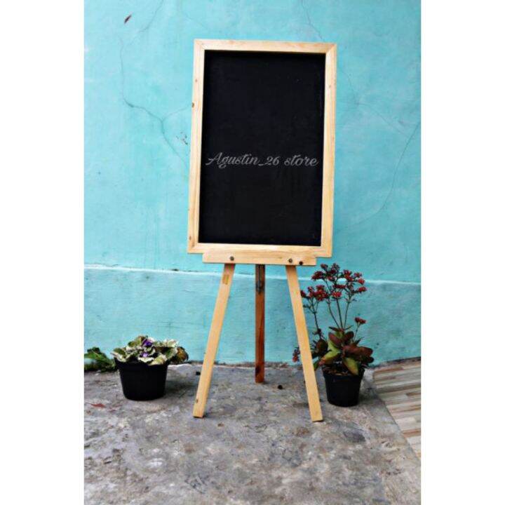 PAPAN TULIS KAPUR + STANDING TRIPOT PAPAN MENU CAFE PAPAN BOARD + KAKI ...