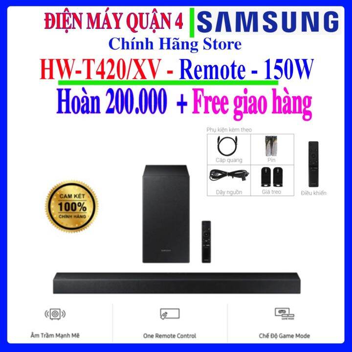 Loa thanh Soundbar Samsung HW-T420/XV | Lazada.vn