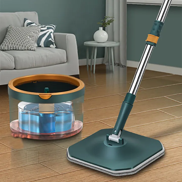 HonDe Sewage Separation Mop Rotating Household Mop Lazy Mopping Artifact Hand-Washing Mop One ...