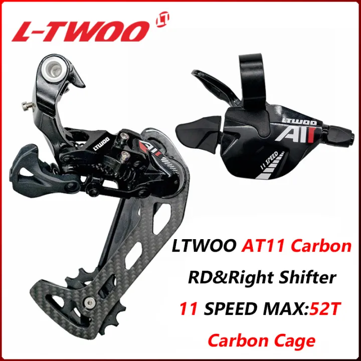 LTWOO A11 Groupset 11 Speed Shifter Rear Derailleur Carbon Cage For MTB ...