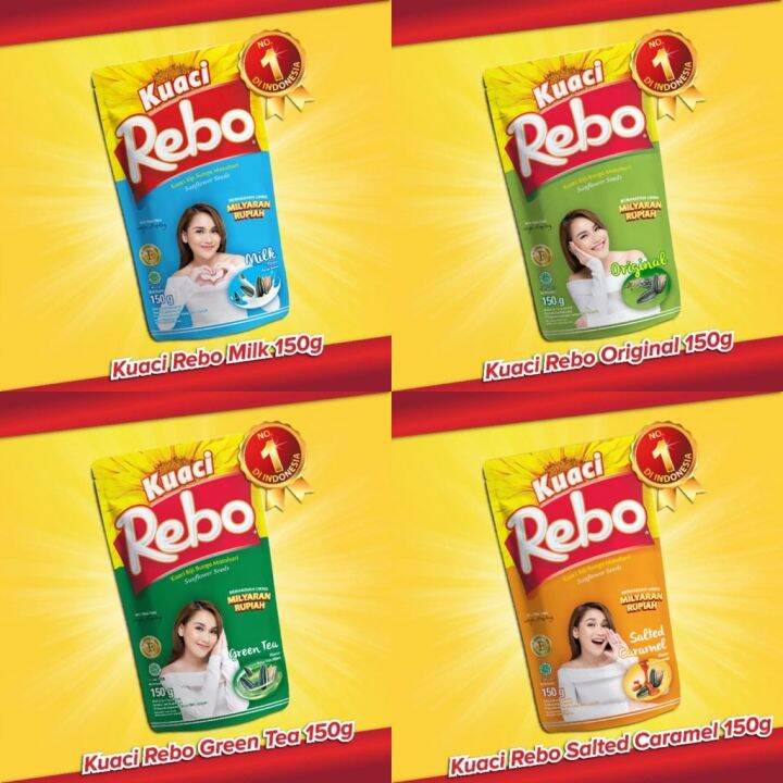 Kuaci Rebo Aneka Varian Rasa 150gr Lazada Indonesia
