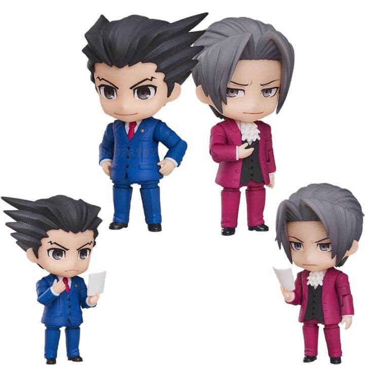 squishy toy 1761 Ace Attorney Phoenix Wright Anime Figure 1762 Miles ...
