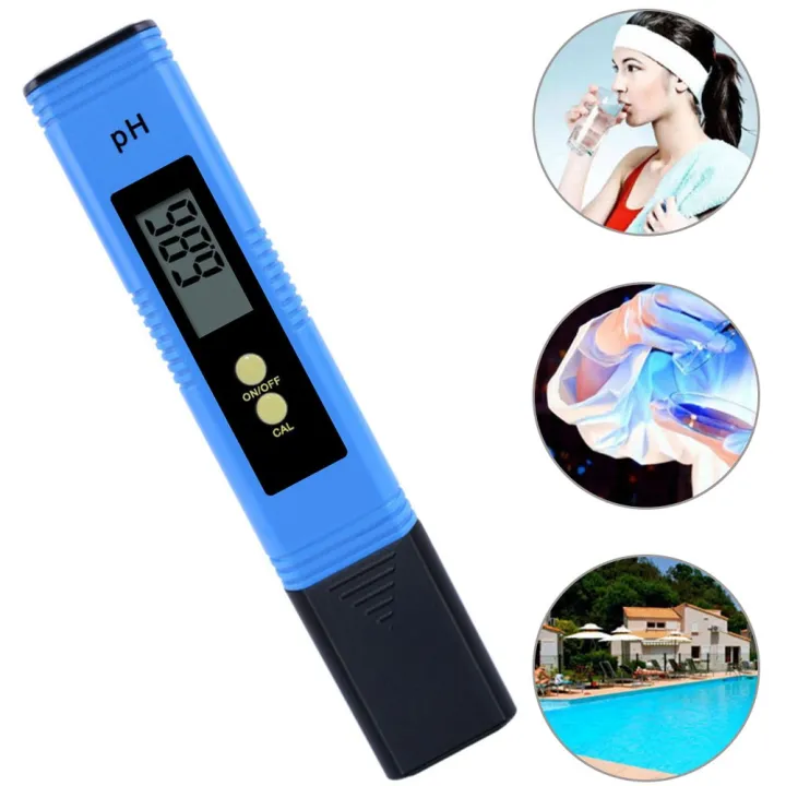 Digital PH Meter 0-14.0 PH W/ Case 0-60℃ For Aquarium Poor Hydroponics ...