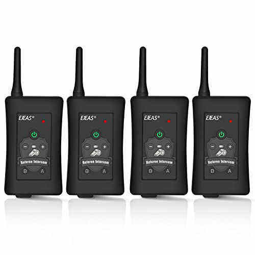 [PRE-ORDER] EJEAS FBIM 4 Sets Professional Football Referee Bluetooth ...