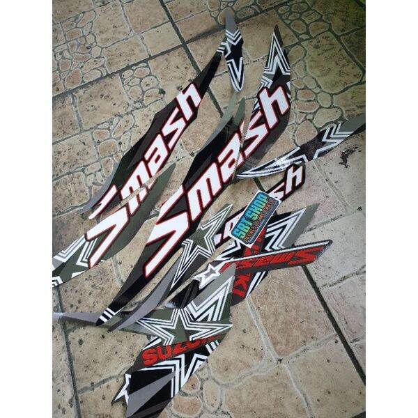 【factory outlet】 Smash 115 Thailand Sticker Decals | Lazada PH