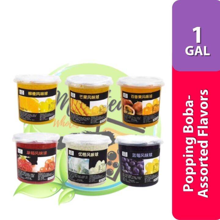 Popping Boba Assorted Flavors (Sinkers for Drinks) | Lazada PH