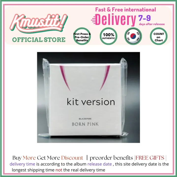 BLACKPINK 2nd ALBUM [BORN PINK] KiT ALBUM ⭐️KMUSTIT kpop pre order ...