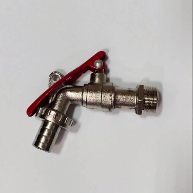Faucet with lock silver hose bib | Lazada PH