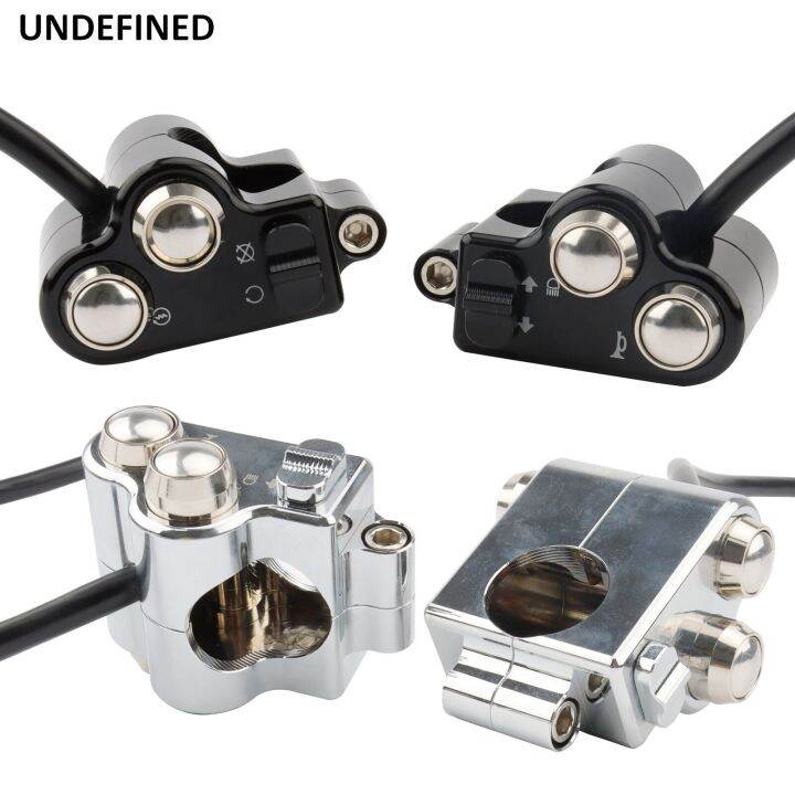 1\"25Mm Handlebar Switch Motorcycle Turn Signal Horn Button For Honda ...