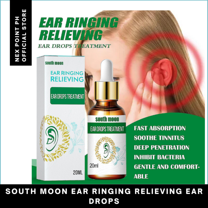 ORIGINAL Tinnitus Liquid Ear Drops Infection Treatment Cleaning Liquid ...
