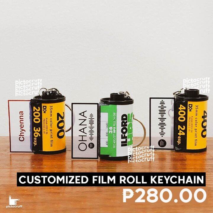 Customized Film Roll Keychain | Lazada PH