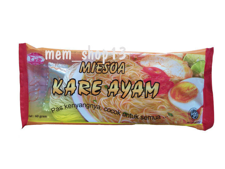 Miesoa Misoa Instan Rasa Kare Ayam Cap Ikan Paus | Lazada Indonesia