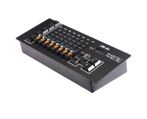 JW40 DMX Controller Mini LED Stage Light Controller for Moving Heads, Disco, Lighting Effect, DJ ...