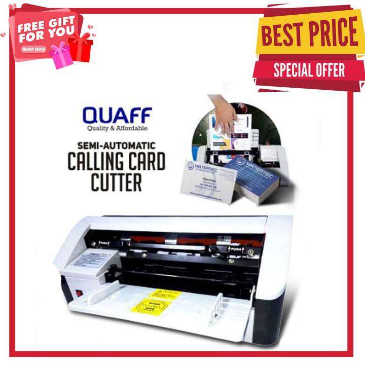 Quaff SemiI-Automatic Calling Card Cutter SSB-001 | Lazada PH