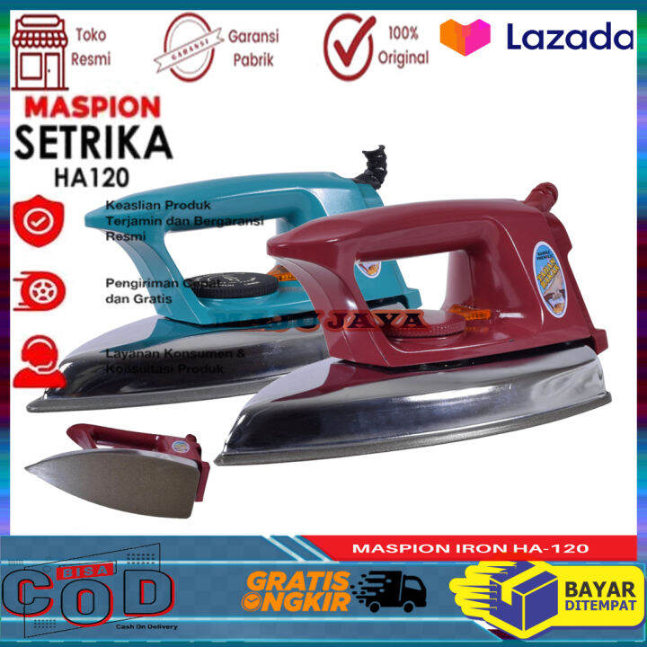 MASPION Setrika Listrik HA-120/Maspion adalah salah satu merk alat ...
