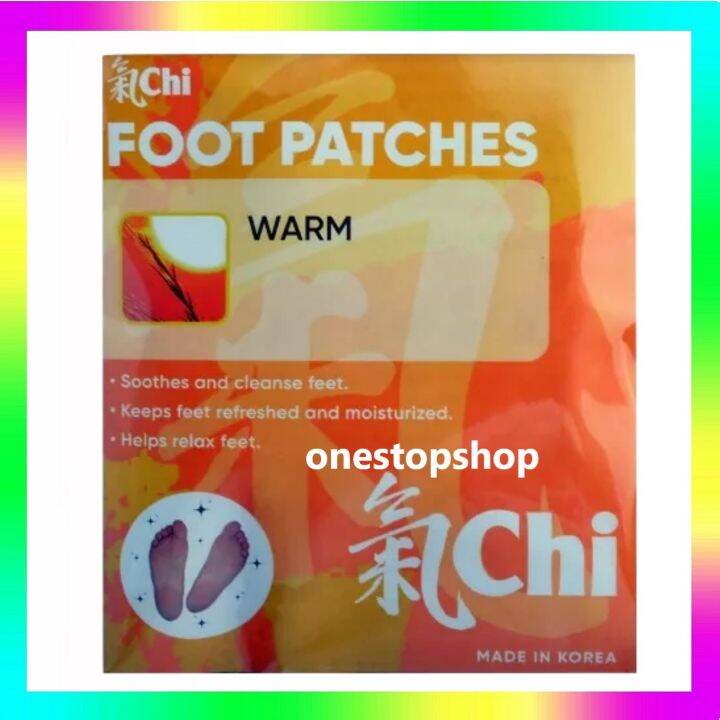 Chi Foot Patches Warm 2 Patches | Lazada PH