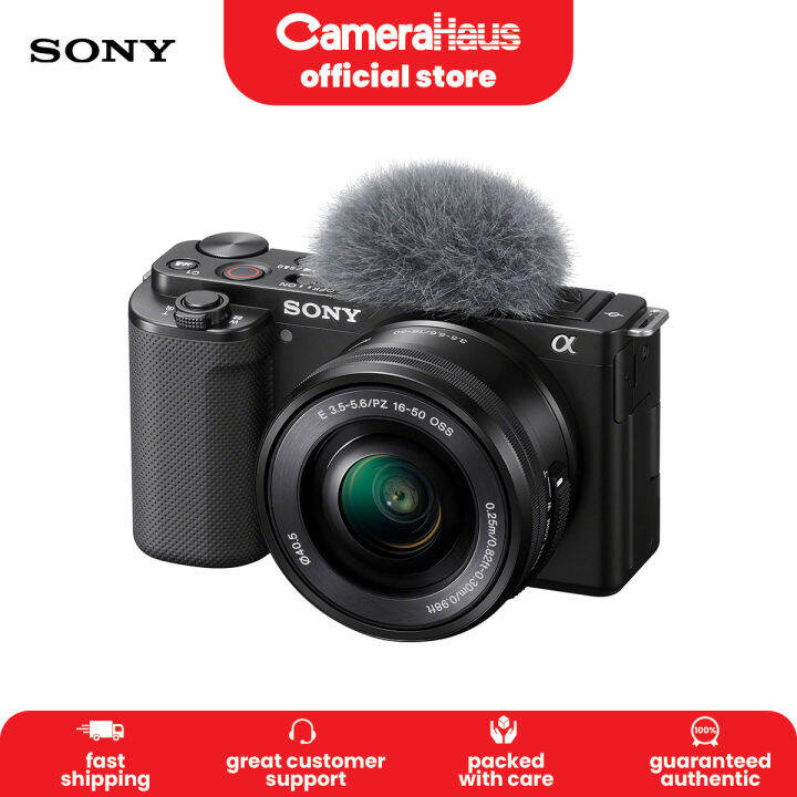 Sony ZVE10 / ZV-E10 Mirrorless Camera (Black) | Lazada PH