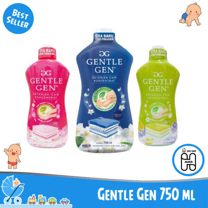 Gentle Gen Detergen 800 ml Varian Lengkap Botol - Haura Kids Shop ...