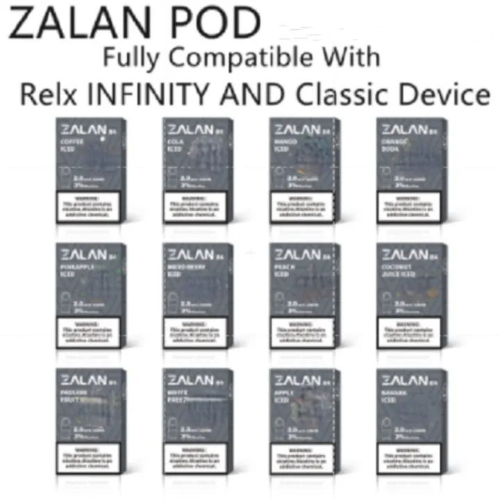 Classic Pod INFINITY Compatible Pods - ZALAN Pods Classic tobacco Mint ...