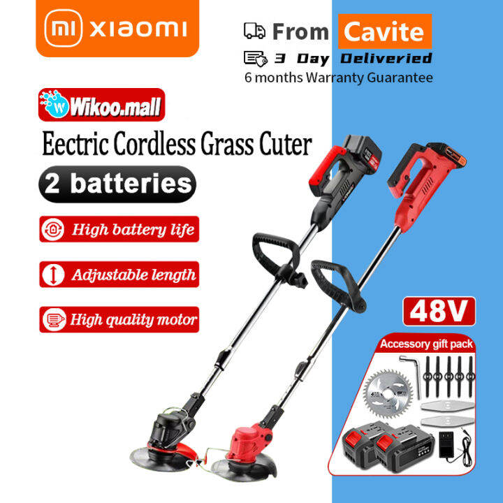 Rechargeable lawn mower portable cordless lawn mower heavy duty grass ...