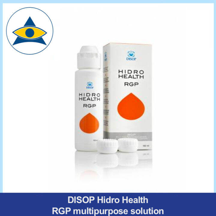 DISOP Hidro Health RGP Multipurpose solution RGP/Orthokeratology lens ...
