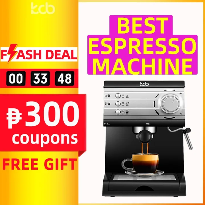 【New】 KCB Donlim Espresso Coffee Machine Maker Latte Cappuccino Maker ...