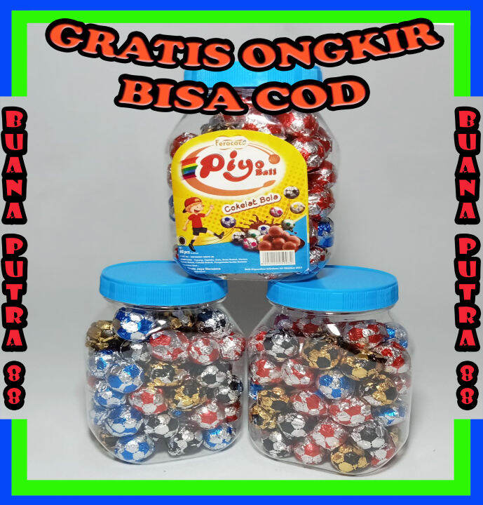 Coklat Piyo Ball Isi 60 Pcs | Lazada Indonesia
