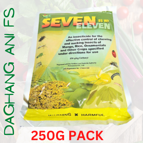 SEVEN ELEVEN 85 CARBARYL INSECTICIDE 250G PACK like SEVIN | Lazada PH